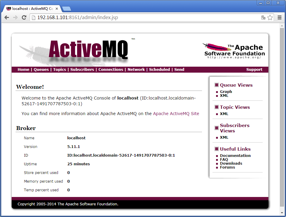 【ActiveMQ】ActiveMQ在CentOS的搭建与使用_activemq-cpp编译centos-CSDN博客