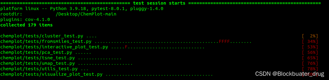 化学空间可视化(chemical space visualization)开源软件ChemPlot的安装及使用-CSDN博客