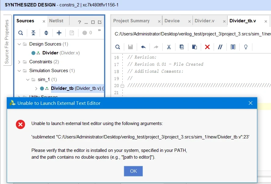 超详细-Vivado配置Sublime+Sublime实现Verilog语法实时检查_vivado sublime-CSDN博客