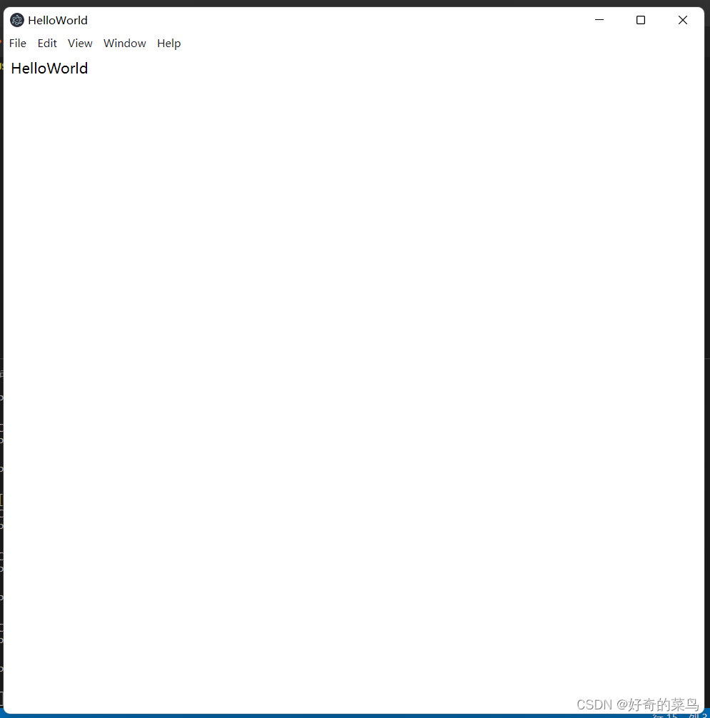 2.Electron之HelloWorld_electron helloworld-CSDN博客