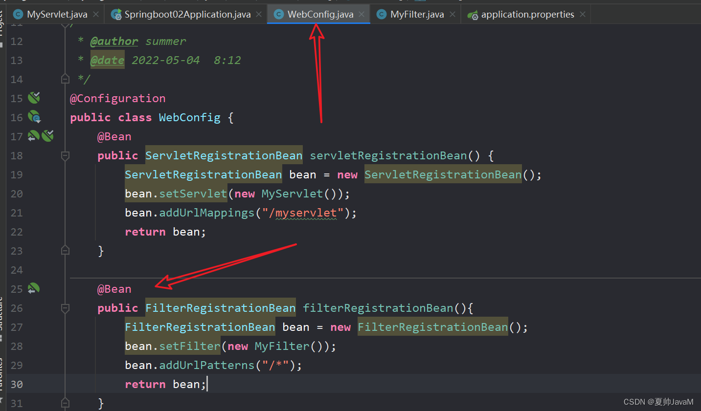 springboot注册Servlet、注册Filter以及解决中文乱码问题_filterregistrationbean 设置中文乱码-CSDN博客