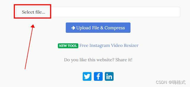 录课视频太大怎么办？3种方法一键瘦身~_打开youcompress网站,下方没有selectfile-CSDN博客