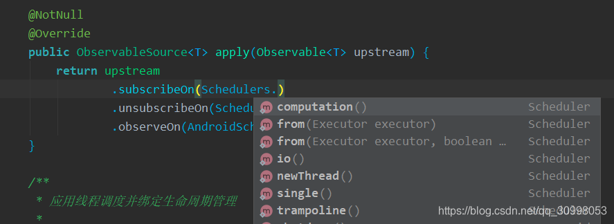 RxJava 线程池 compose 与 ObservableTransformer-CSDN博客