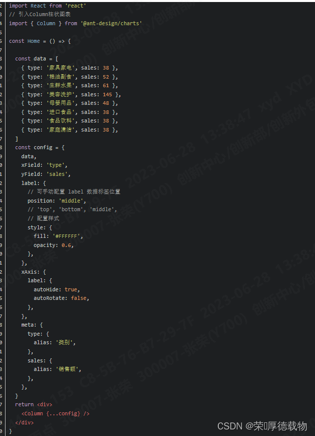 统计图echarts和antd charts的那些事-CSDN博客