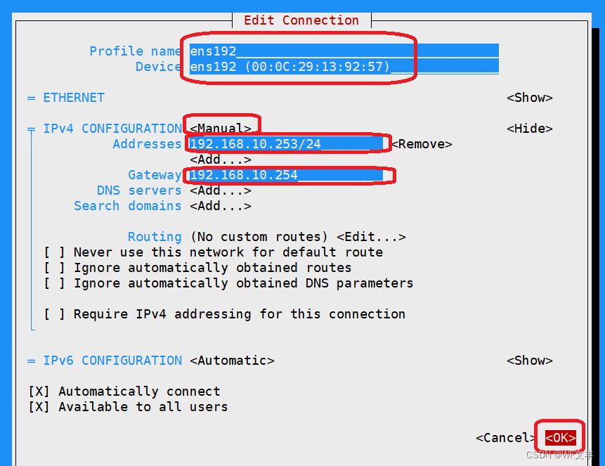 Linux(openEuler、CentOS8)企业内网DHCP服务器搭建（固定Mac获取指定IP，添加新网卡）_openeuler dhcp-CSDN博客