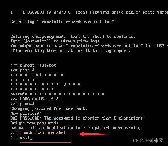 Linux || Centos7.9 破解root密码_centos7.9修改root密码-CSDN博客