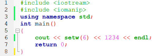 C++中输出宽度设置—setw()函数_c++ boost udp 设置打印宽度 位宽-CSDN博客