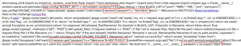 [HDCTF 2023]YamiYami | NSSCTF_ctf 上传个yami文件试试?-CSDN博客