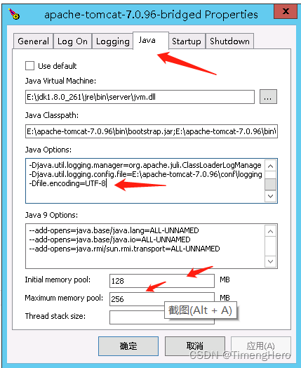 在Windows环境下将Tomcat发布成服务，并配置JVM参数_windows把tomcat做成服务-CSDN博客