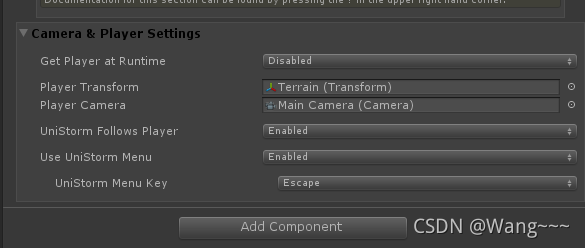 Unity3d天气系统插件unistorm 3011 插件使用说明unity天气插件雨量 Csdn博客