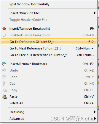 解决keil右键Go To Definition跳转不过去的问题_keil goto definition不能用-CSDN博客