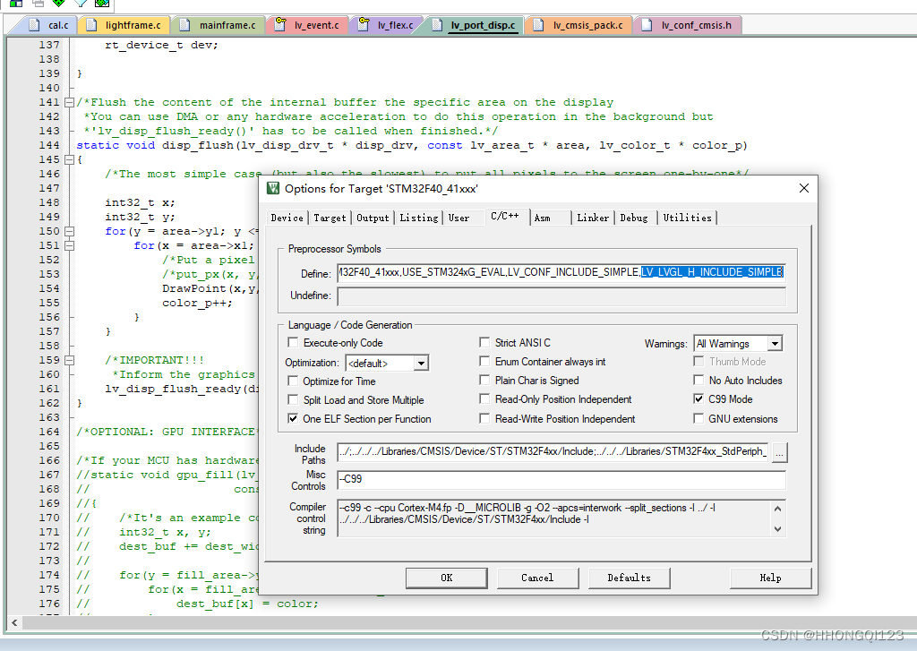 嵌入式系统应用-第十章 LVGL的移植到基于STM32的工程_lvgl8.3.5移植stm32-CSDN博客