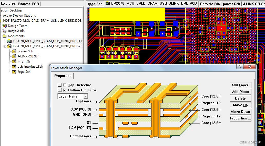 基于EP2C70F672 CYCLONE2 SRAM-USB FPGA项目应用开发板Protel（原理图+PCB）DDB工程文件-CSDN博客