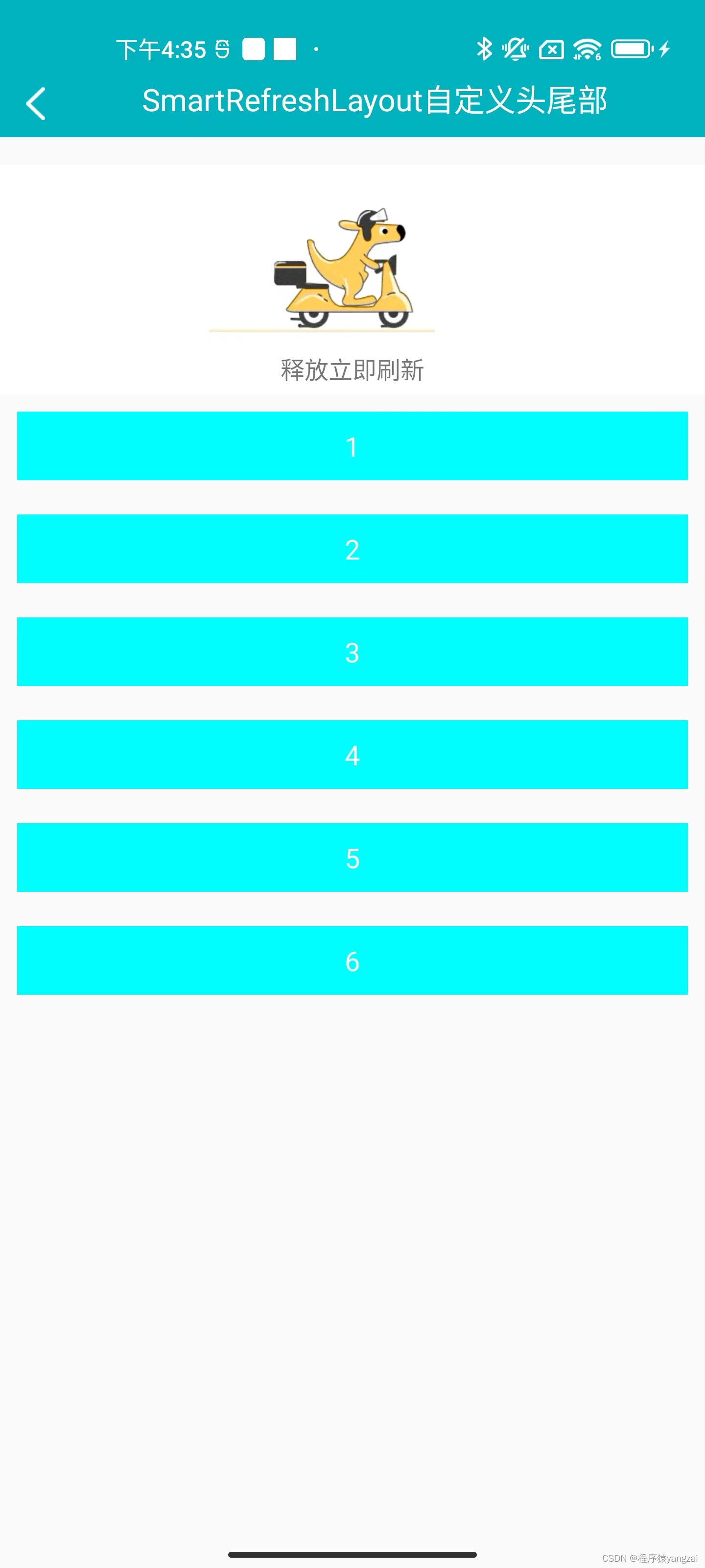 非常简单的自定义SmartRefreshLayout上拉加载下拉刷新的头部和尾部_smartrefreshlayouts下滑加载-CSDN博客