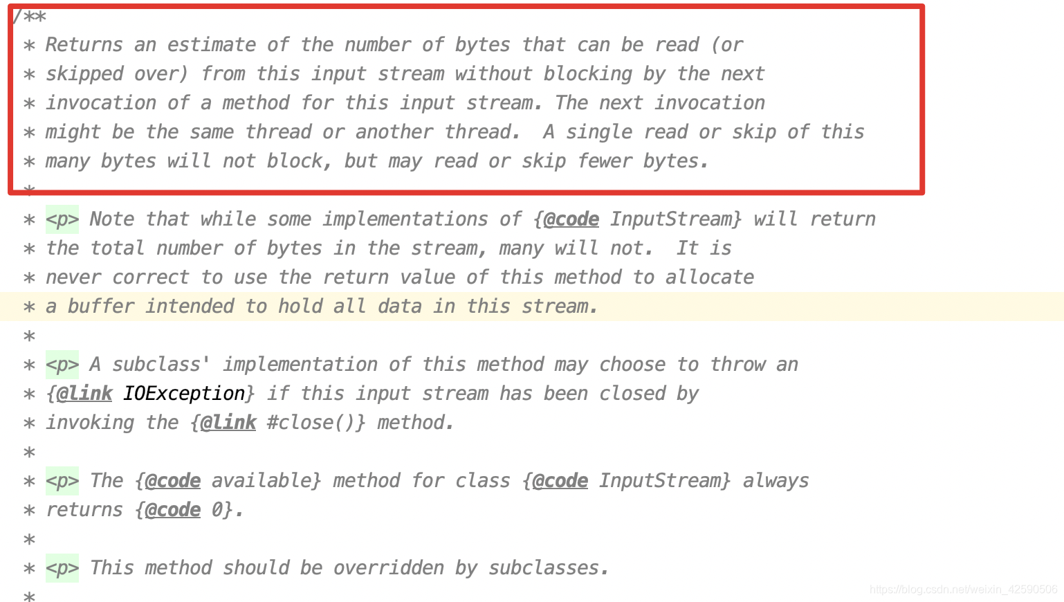 inputStream.available()方法获取文件字节大小不对的问题_inputstream 获取文件大小-CSDN博客