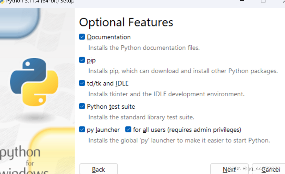 【python】Windows,python3.11.4安装_python 3.11.4-CSDN博客