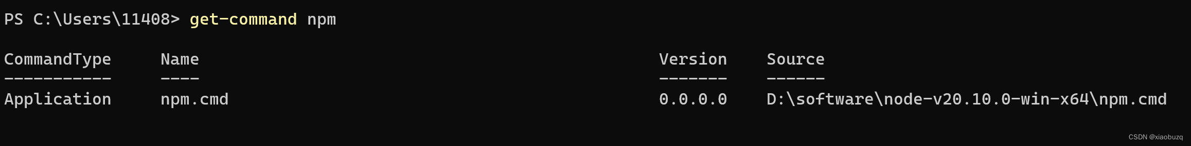 Vscode 无法运行 Npm 命令 报错 程序 Npm”无法运行 找不到应用程序所在位置 行1 字符 1 Vscode使用npm V报错 Csdn博客