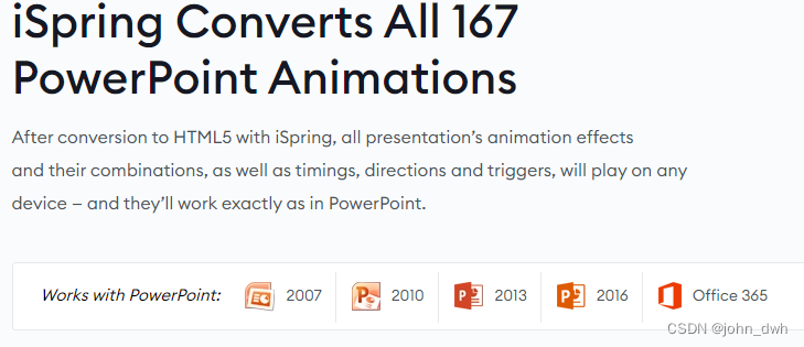 iSpring SDK 全球领先 iSpring SDK PPT TO H5-CSDN博客