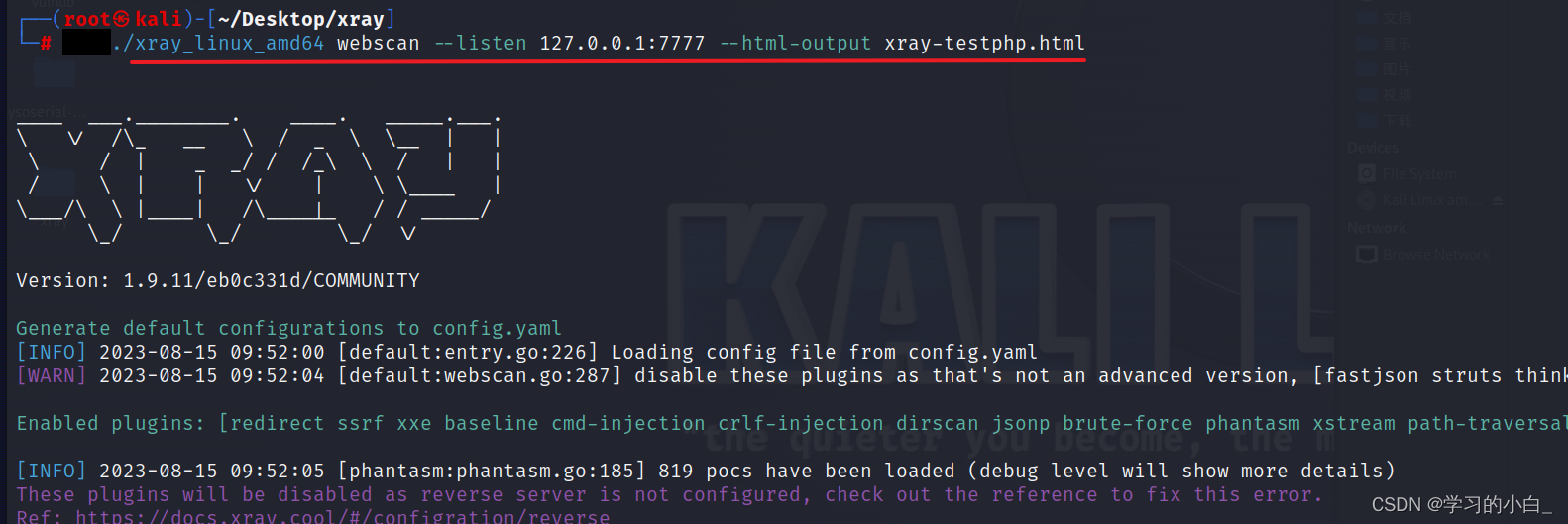 Xray——Windows及Linux安装_xray linux-CSDN博客