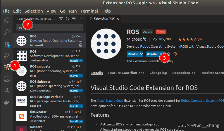【ROS】 在VScode中 ROS Debug 配置方法非常详细版-CSDN博客