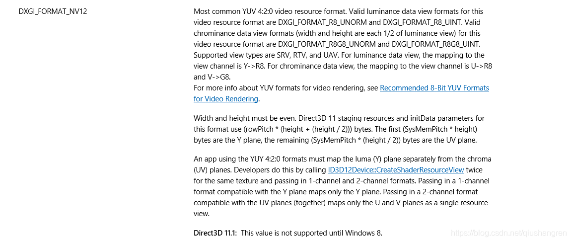 D3d/opengl texture yuv yuv420p nv12 yv12 等等 显示 以及传入shaderresource_d3d11 yuv420p10le-CSDN博客