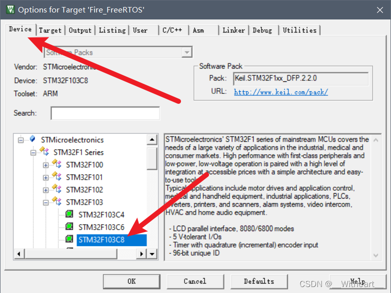 【学习日记】【FreeRTOS】FreeRTOS 移植到 STM32F103C8_stm32f103c freertos-CSDN博客