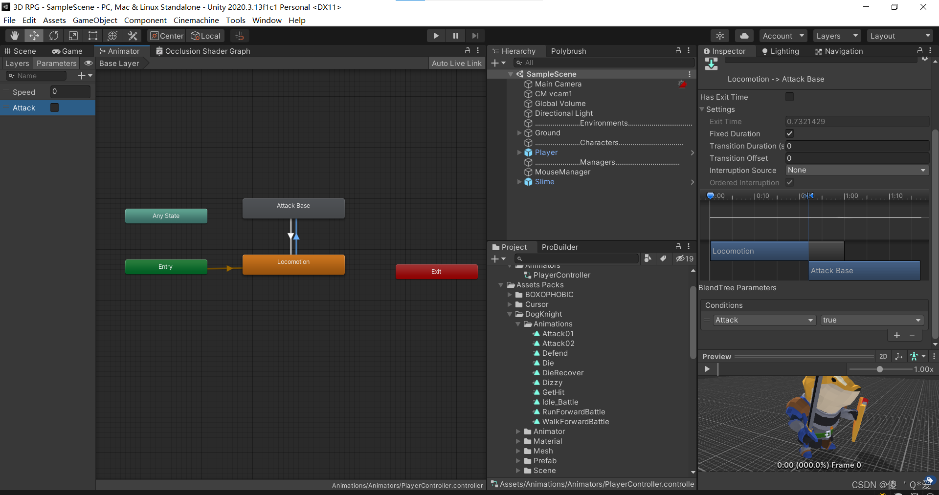 unity 3D RPG教程（三）_unity rpg-CSDN博客