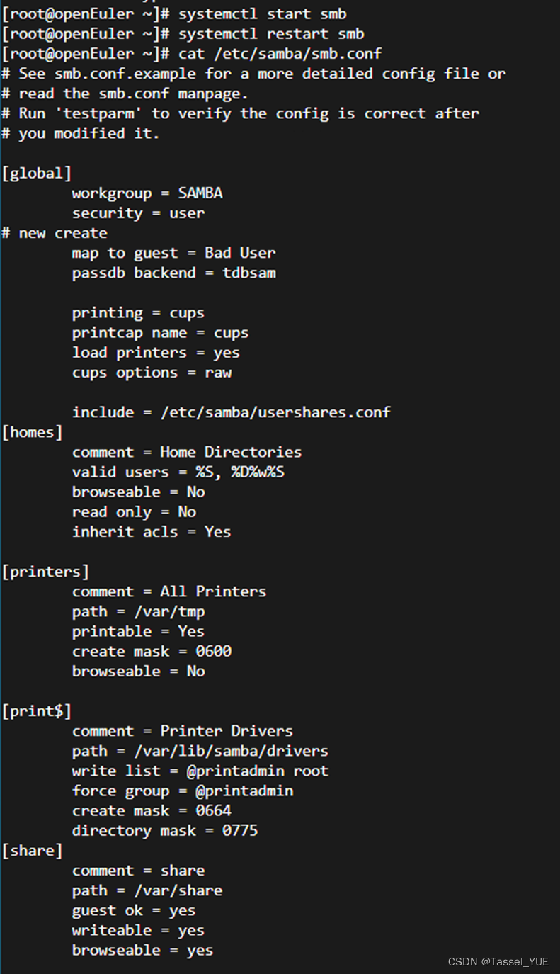 openEuler22.03 Samba实验_openeuler samba-CSDN博客