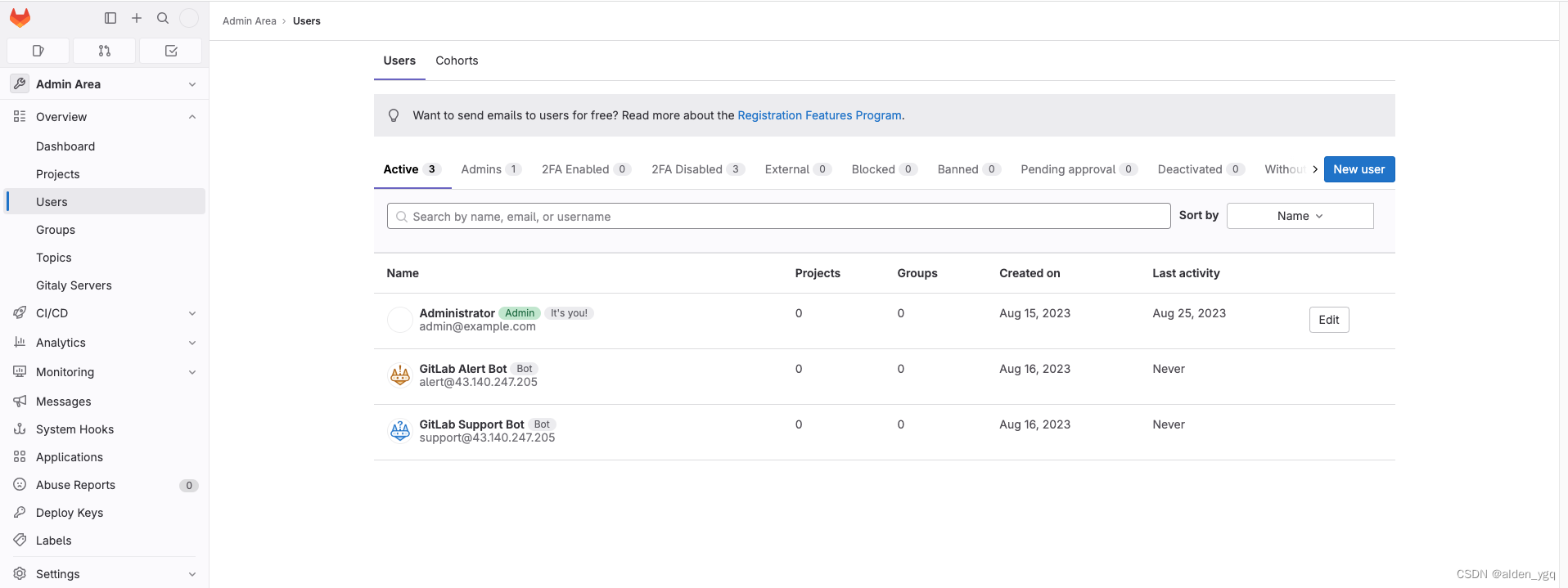 GitLab私有部署教程：安装、配置与用户管理,-CSDN博客