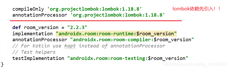 Android工程中使用Lombok（附带解决Lombok和Room结合使用出现：error: Cannot find getter for field. 大坑！）-CSDN博客