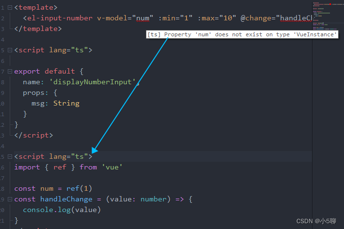 【小5聊】ElementUI-Vue3-TS项目简单创建_vue parsing error: unexpected token, expected ",-CSDN博客