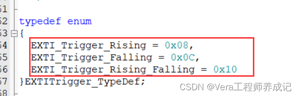 Stm32学习笔记 Exti外部中断(代码部分)对射式红外传感器计次旋转编码器计次stm32 Exti Linecmd Csdn博客