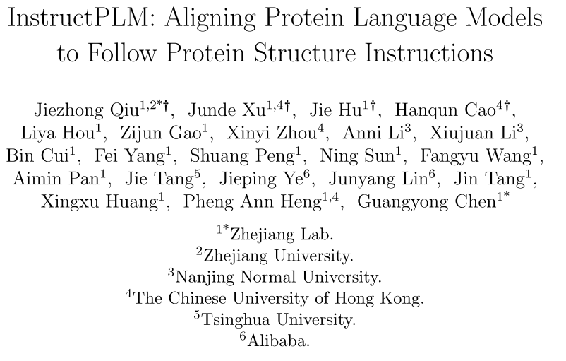 InstructPLM_ Aligning Protein Language Models to Follow Protein ...