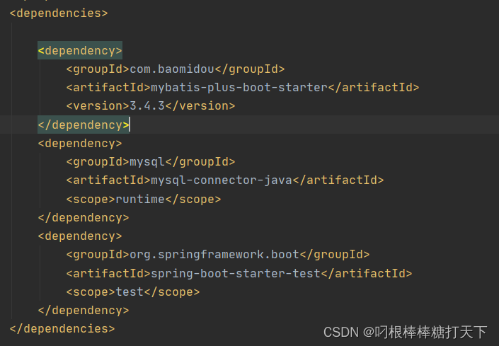 springboot整合MyBatis-Plus_module sdk选什么-CSDN博客