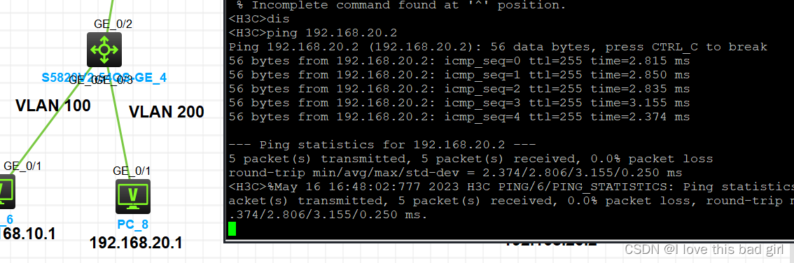 H3C VXLAN同子网互访_华三vxlan两端对思科设备-CSDN博客