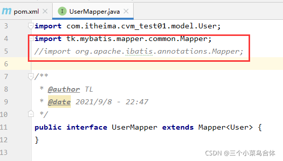 tk.mybatis.mapper.common.Mapper或者报错Type ‘org.apache.ibatis.annotations.Mapper‘ does not have ...