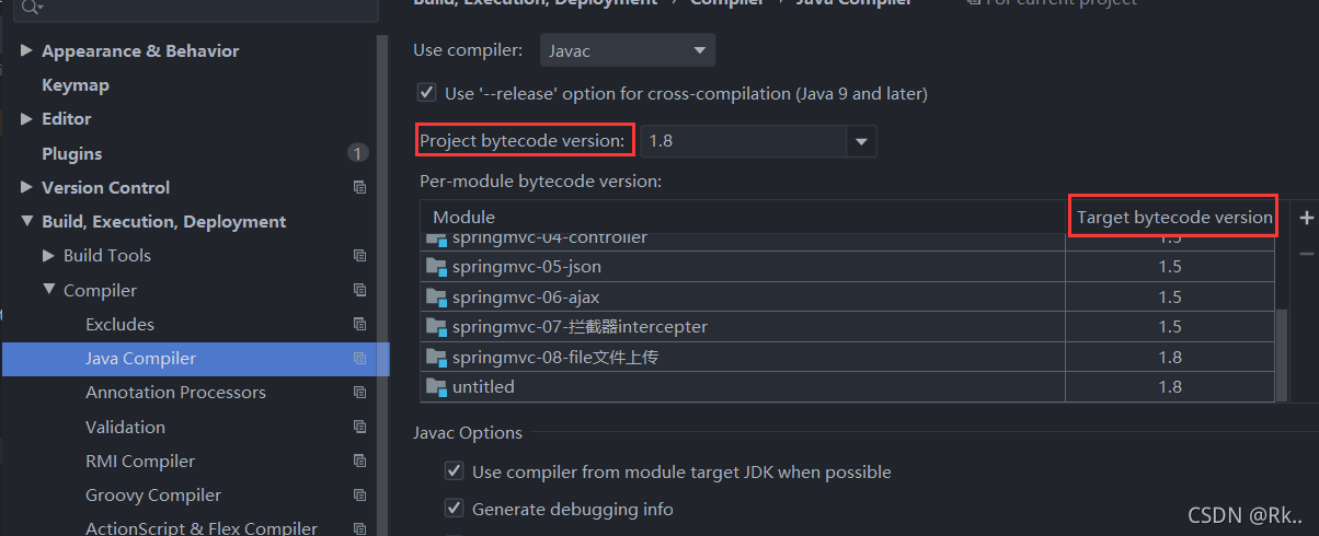 java: Compilation failed: internal java compiler error和无效的源发行版解决 ...