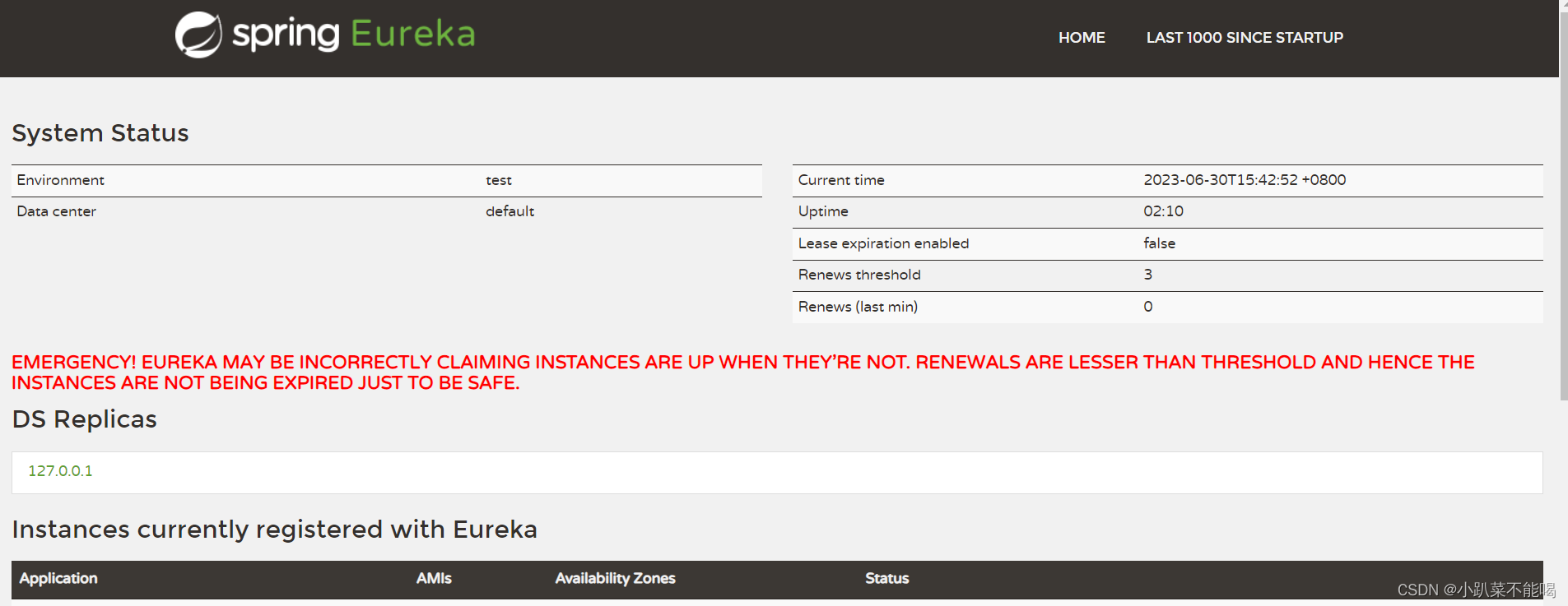spring cloud eureka_eureka注册中心停止维护了吗-CSDN博客