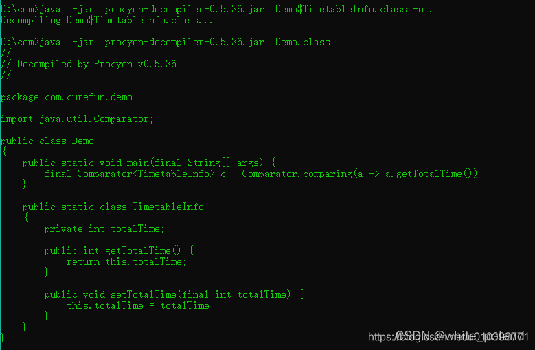 jdk1.8反编译工具 -Procyon-Decompiler_procyon-decompiler官网下载-CSDN博客