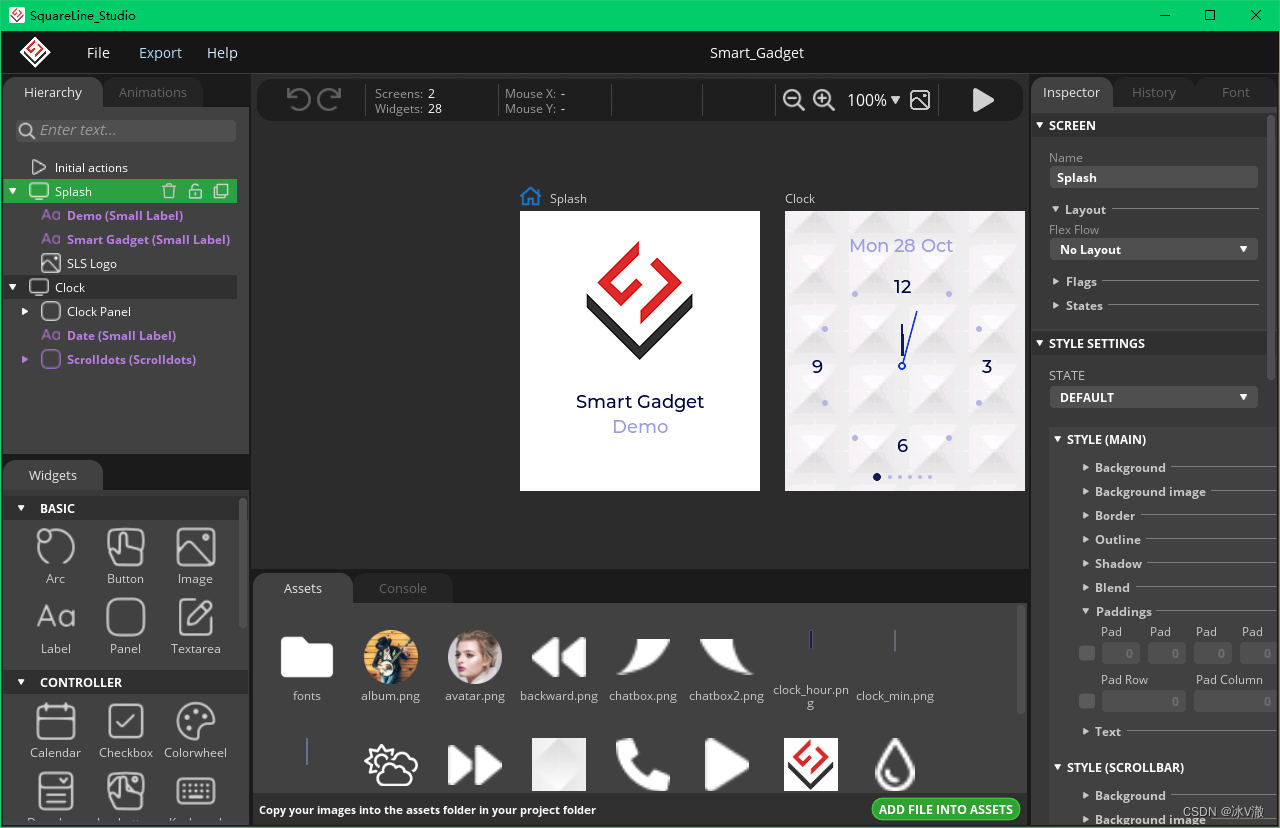 LVGL+ESP32S3+Platformio+Arduino+SquareLine_Studio+TFT_eSPI（显示）_esp32s3 lvgl-CSDN博客
