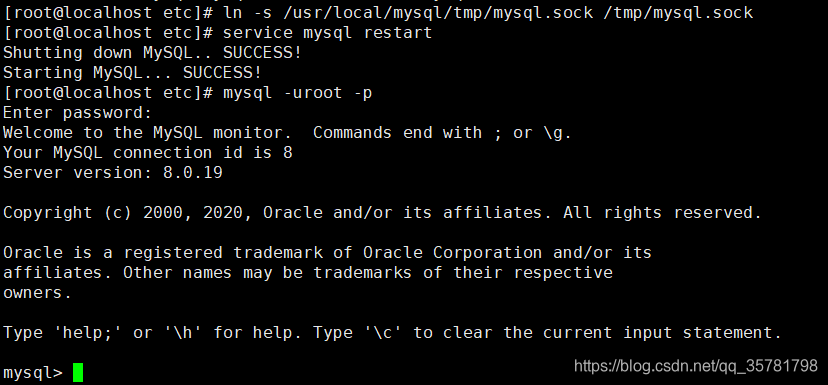 @centos7下mysql8.0连接报mysql.sock(2)错误的解决方法_mysql 8.0 mysql.sock-CSDN博客