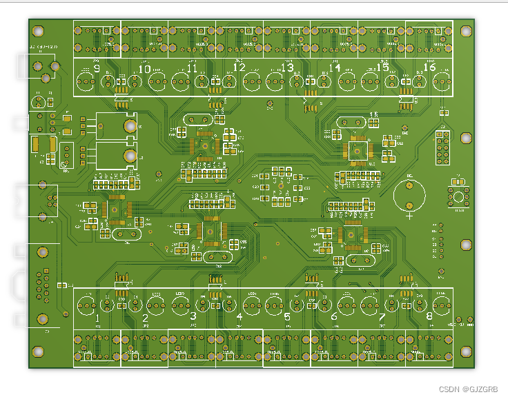 基于EPM1270 CPLD+ SP2526A 16路USBHUB接口控制板AD09(原理图+PCB)+cpld逻辑Verilog源码+设计 ...