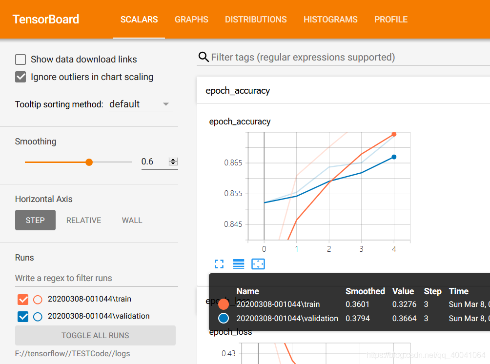 Tensorflow 可视化（解决无法显示的坑）_tensorboard查看event查看不到-CSDN博客