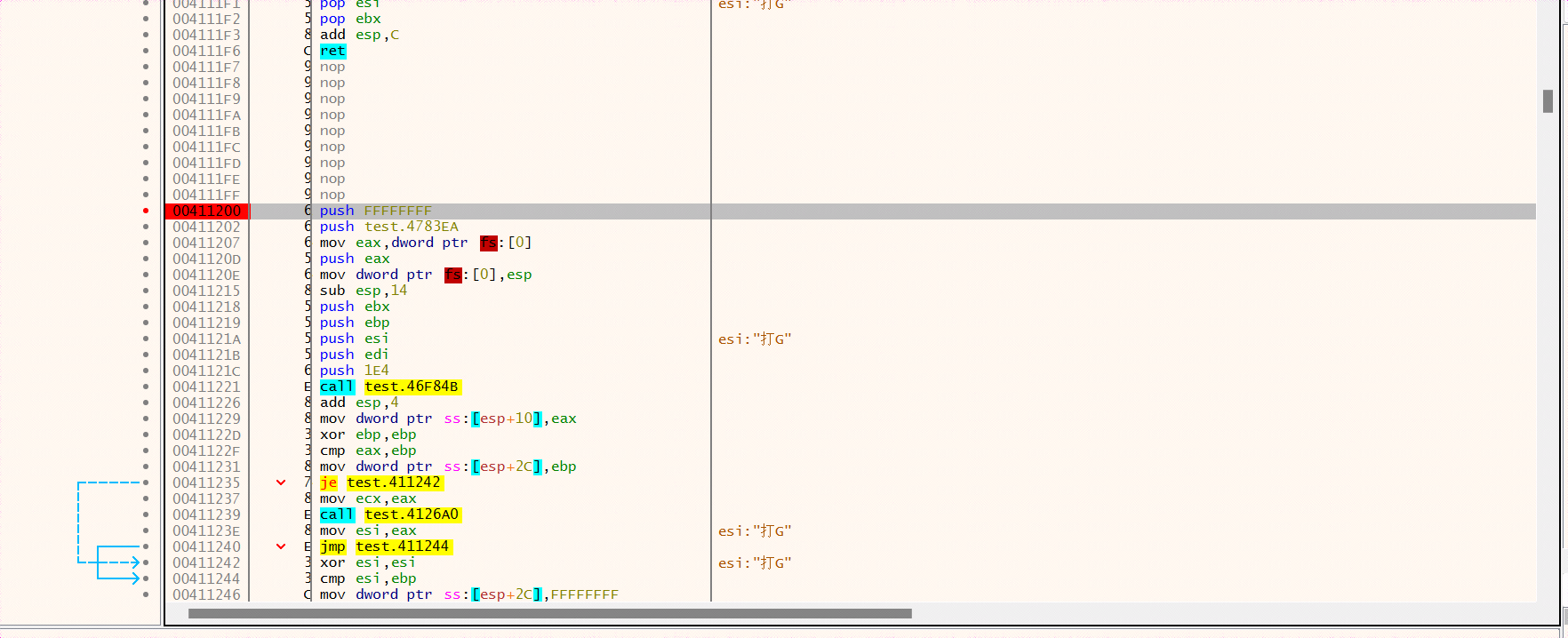 IDA、X32dbg逆向分析易语言程序窗口标题、宽度、高度_易语言逆向-CSDN博客