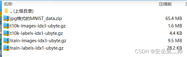 python将ubyte格式的MNIST数据集转成jpg图片格式并保存_python解析minst数据集成jpg-CSDN博客