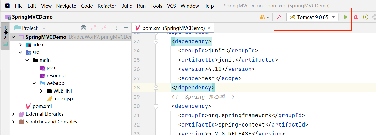 idea2021.3创建Spring MVC项目（基于xml配置文件）_idea 创建spring mvc 项目-CSDN博客