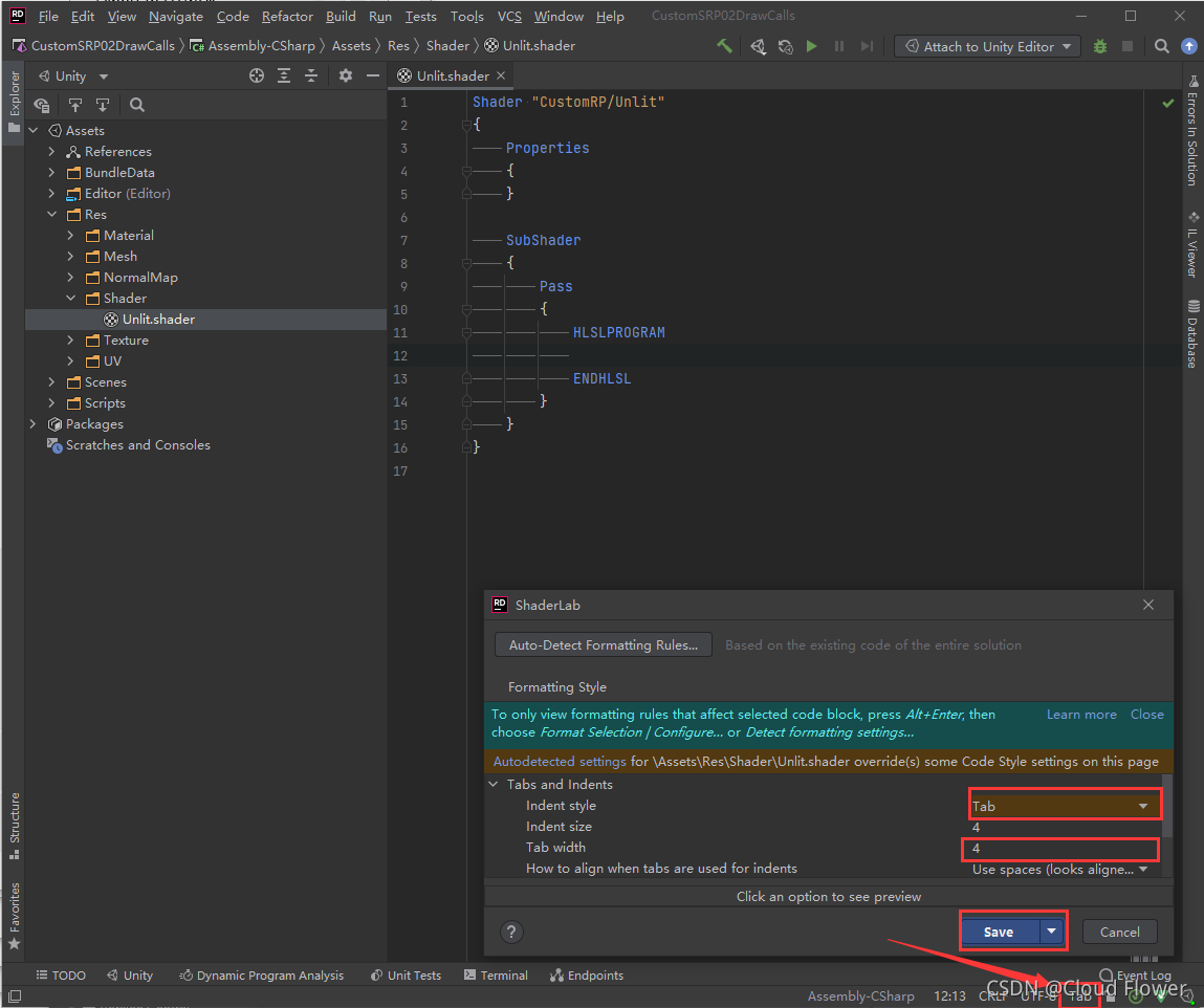 Unity shader系列：好用的IDE--JetBrain Rider_unity shader ide-CSDN博客