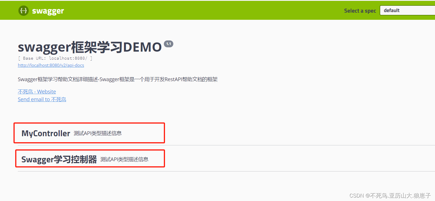 Swagger（5）：Swagger2常用注解-CSDN博客
