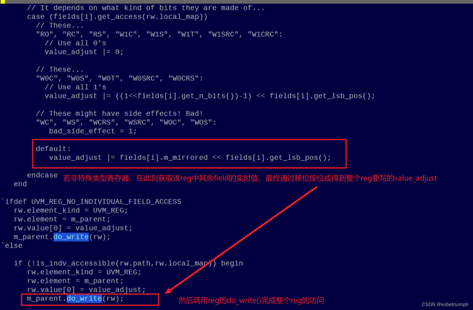 UVM_RAL : 不支持individual_accessible的field 是如何完成field access的_ral field.write-CSDN博客