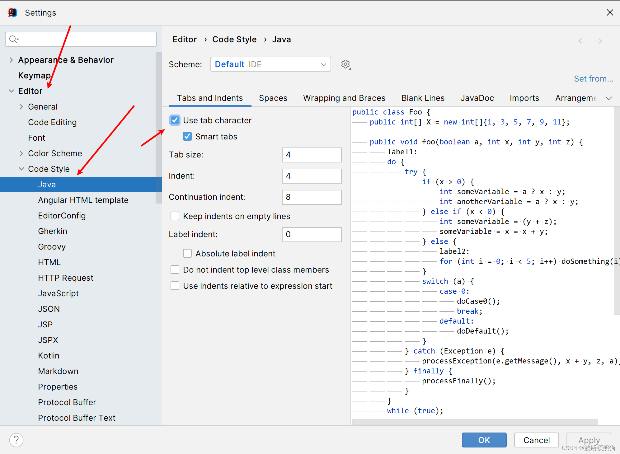 idea智能缩进------idea很好的设置（解决enter换行无缩进）_java_逻辑打野-2048 AI社区